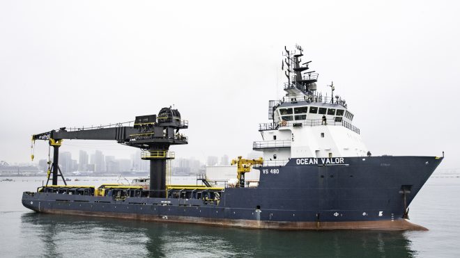 Navy Tests Reloading Missiles on Destroyer in San Diego Bay, Open Ocean ...