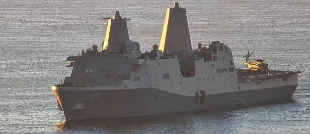 Deployed Amphib USS John P. Murtha Back in San Diego to Fix ...