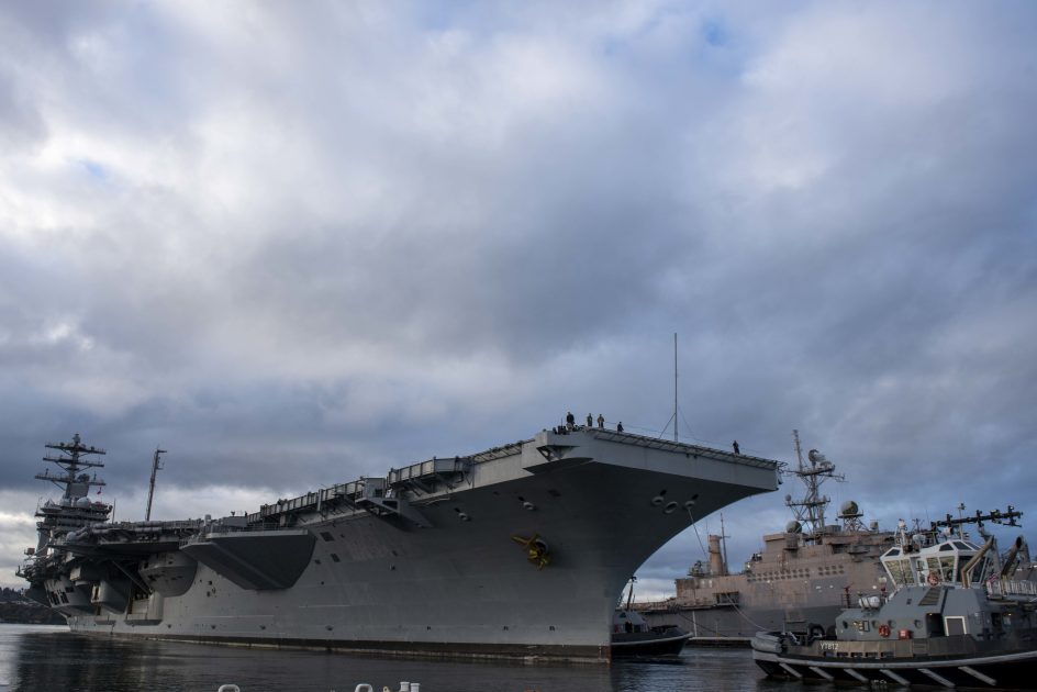 Nimitz Carrier Strike Group Departs San Diego for Pacific Deployment ...
