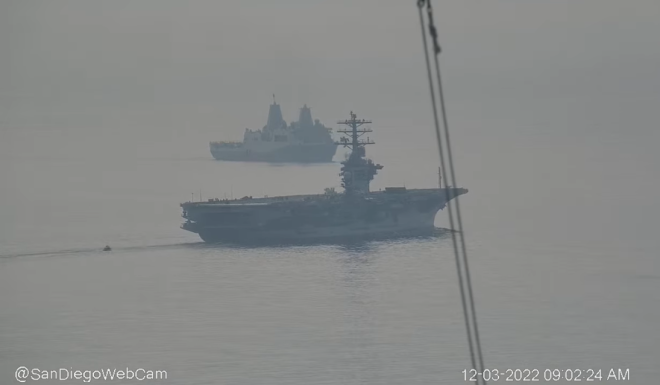 Nimitz Carrier Strike Group Departs San Diego for Pacific Deployment ...