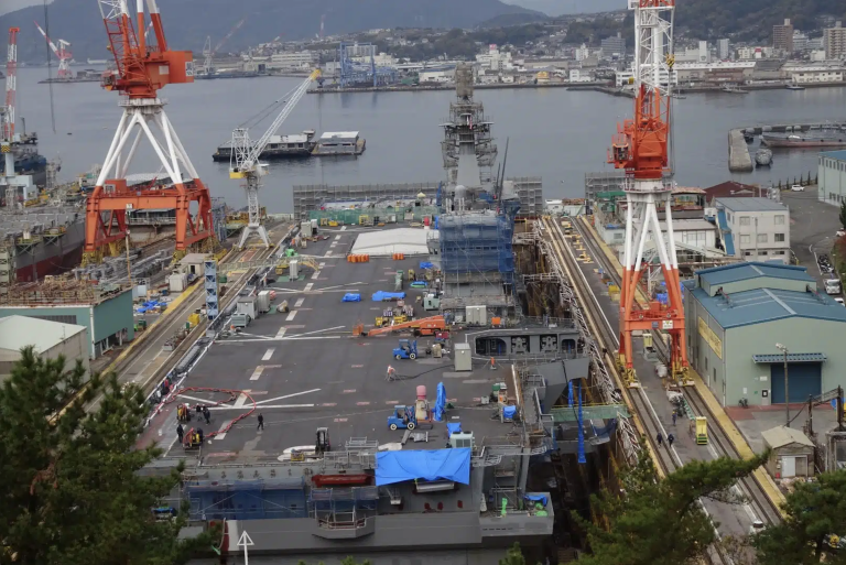 F-35B Upgrades Near Completion Aboard Japanese Warship Kaga - USNI News