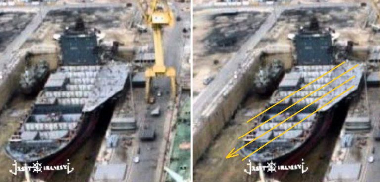 Iran Building Drone Aircraft Carrier from Converted Merchant Ship ...