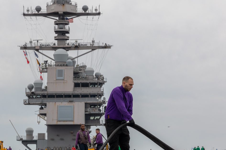 VIDEO: Navy’s Newest Carrier USS Gerald R. Ford Faces Toughest Test Yet ...