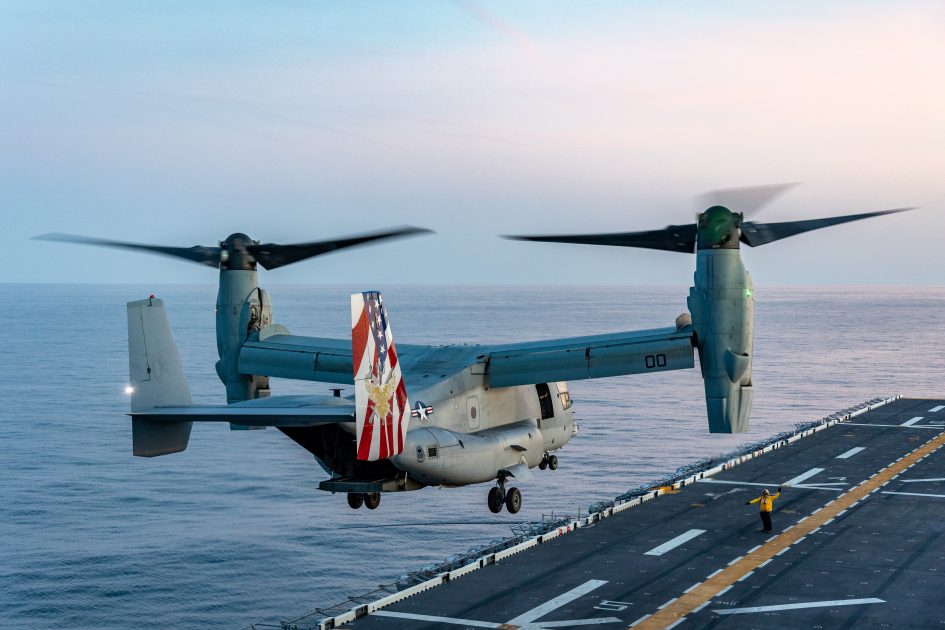 Questions Remain as Navy and Marine Corps Prepare to Return V-22s to ...