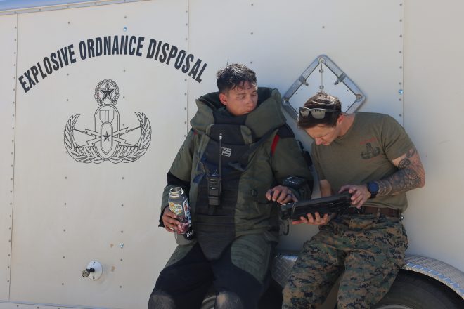 ‘Fight the Base’ Drills Keep Marines on Homefront Sharp Against Modern ...