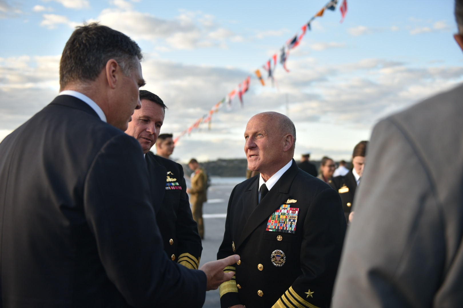 VIDEO: USS Canberra Commissions in Rare Overseas Ceremony - USNI News