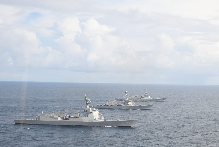 U.S., South Korea, Japan Hold Joint Ballistic Missile Defense Drills ...