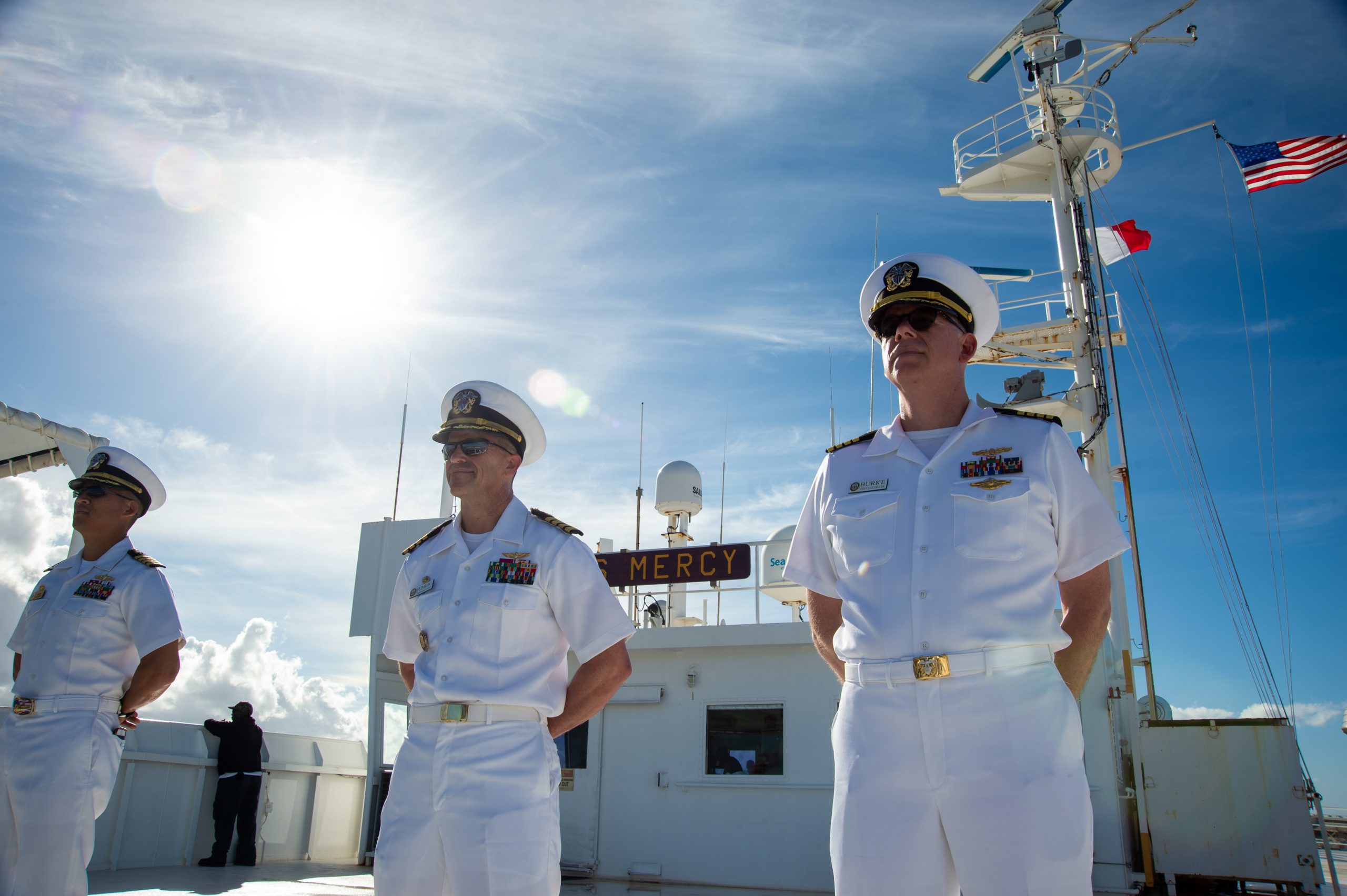 Stocked with Eyeglasses and Excitement, Hospital Ship USNS Mercy Begins ...