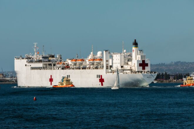 Stocked with Eyeglasses and Excitement, Hospital Ship USNS Mercy Begins ...