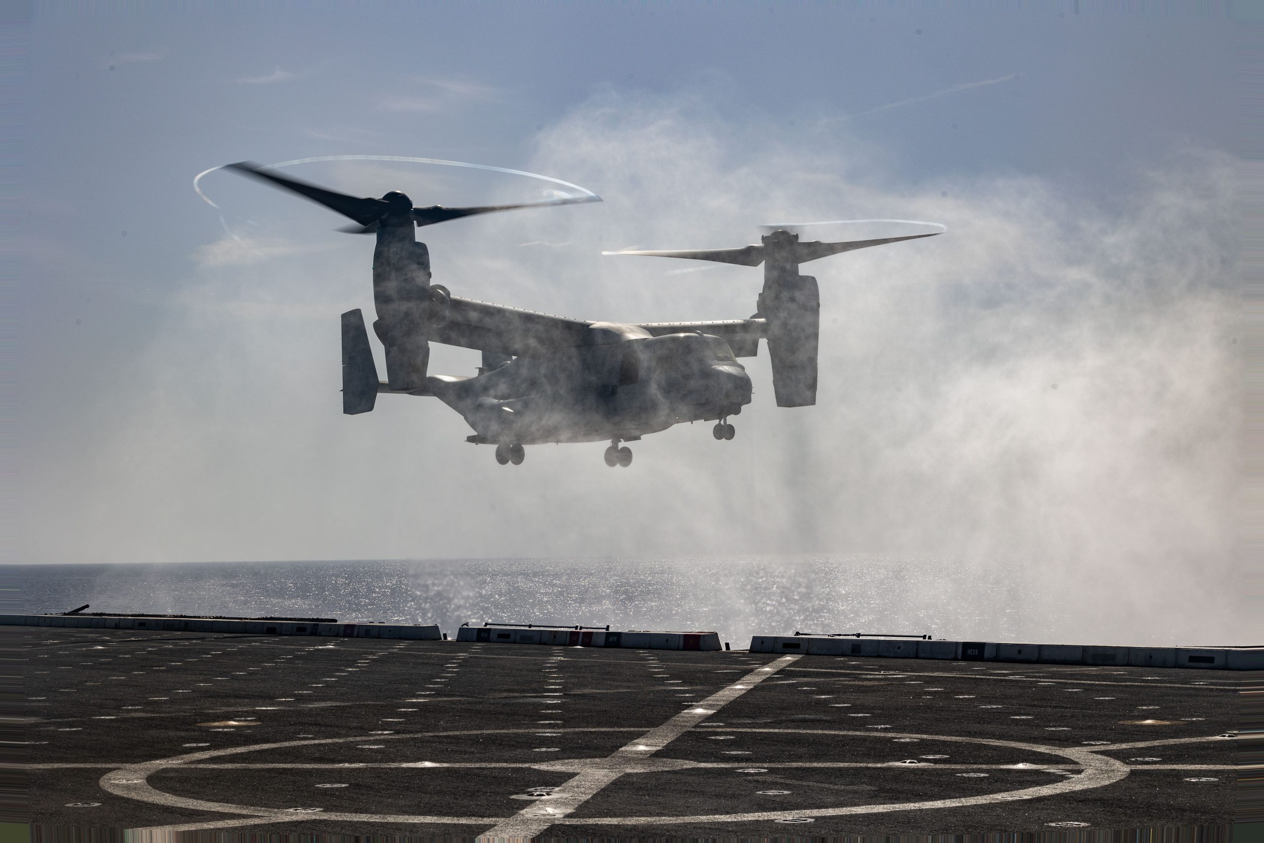 Marines in Med, Red Sea Can Fly MV-22s in Emergency as Osprey ...