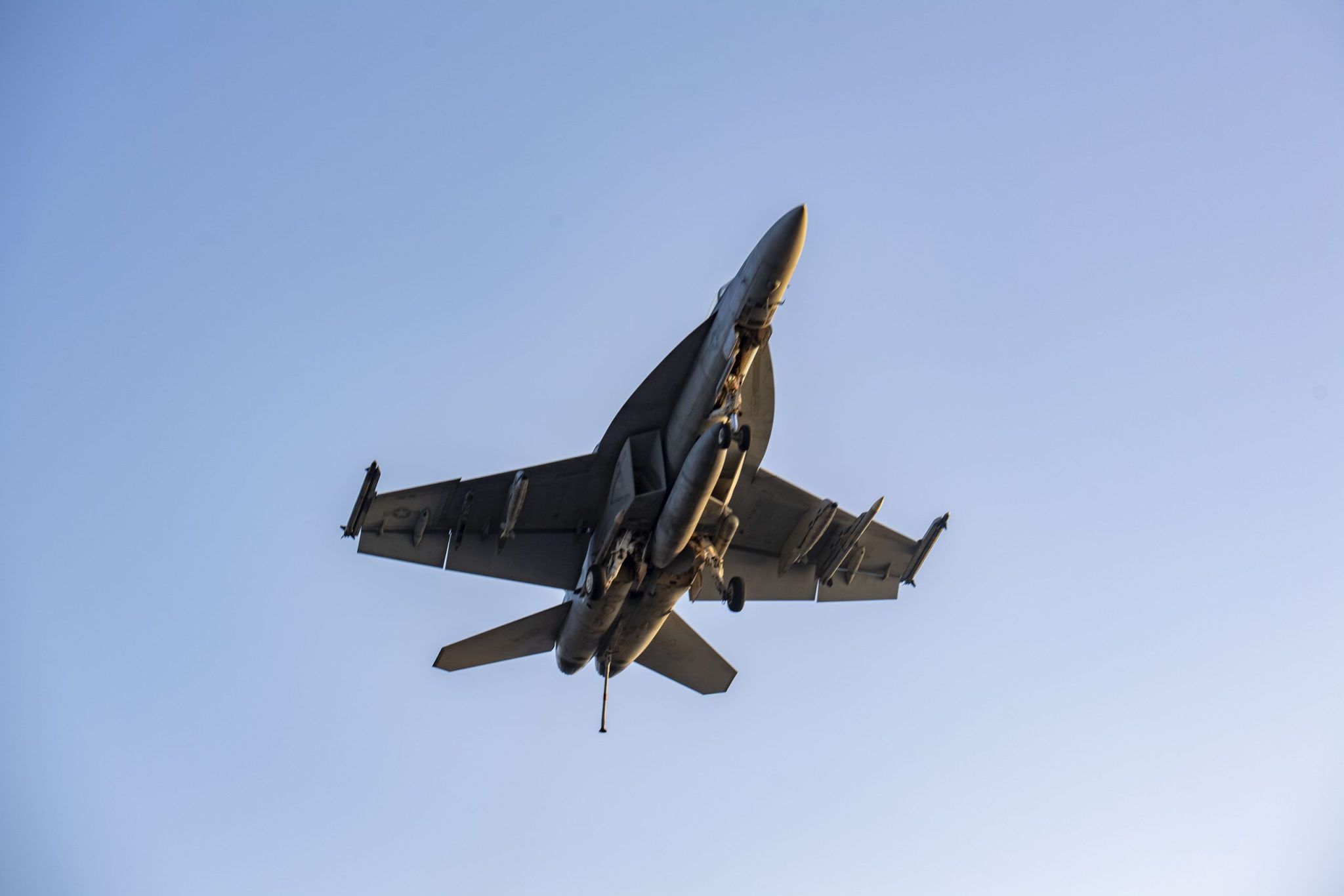 U.S Destroyer, Super Hornets Splash Red Sea Attack Drones and Missiles ...