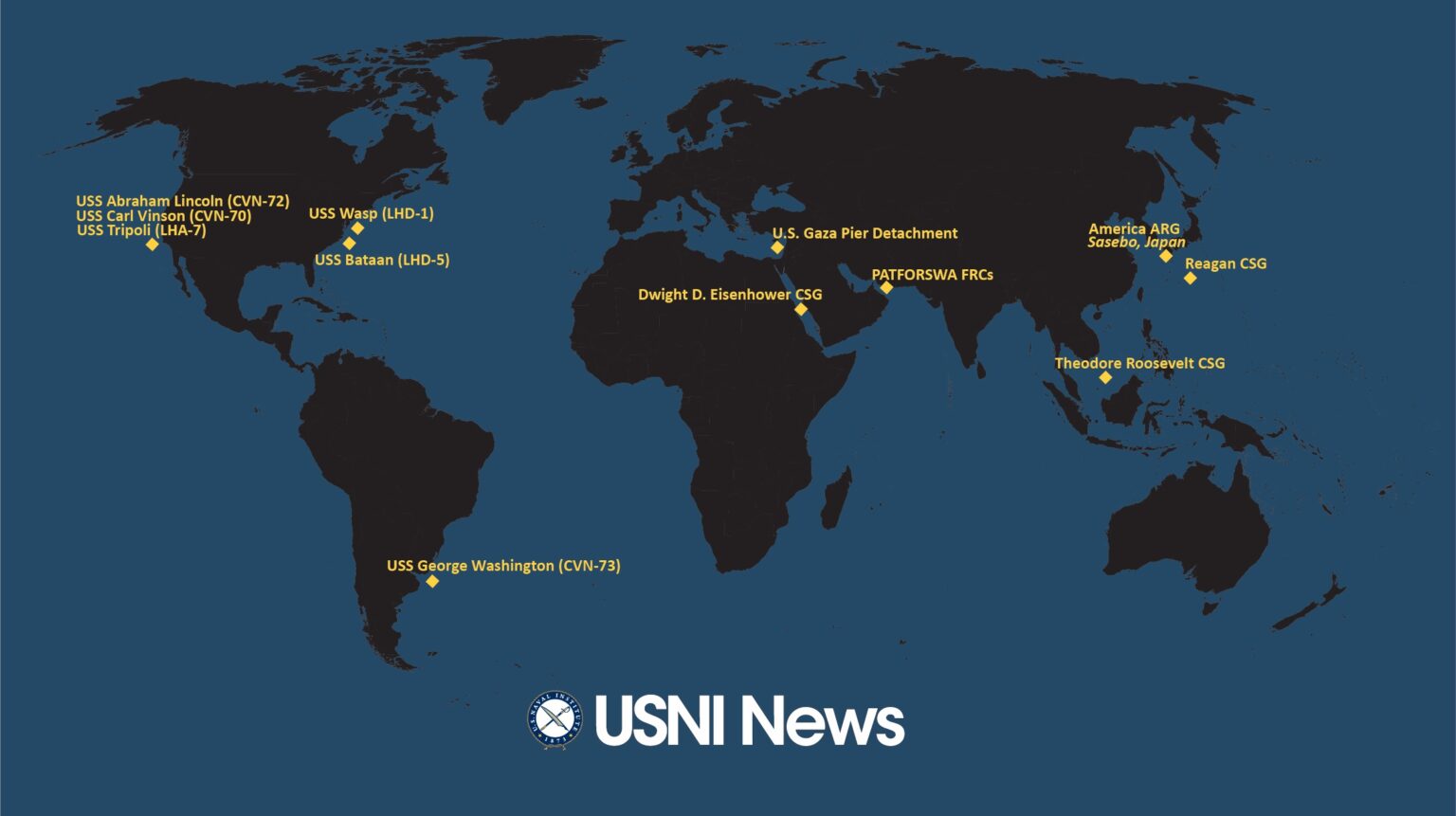 USNI News Fleet and Marine Tracker: May 28, 2024