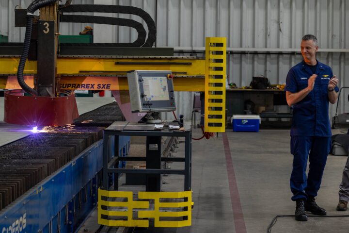 Austal USA Cuts Steel on Yard’s First Offshore Patrol Cutter, First OPC ...