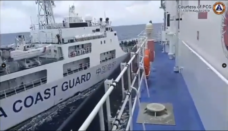 Chinese Vessels Ram, Surround Philippine Coast Guard Flagship - USNI News