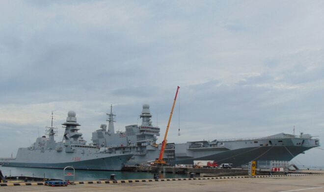 Carrier Cavour's Pacific Deployment Extends Italy’s Reach in the ...
