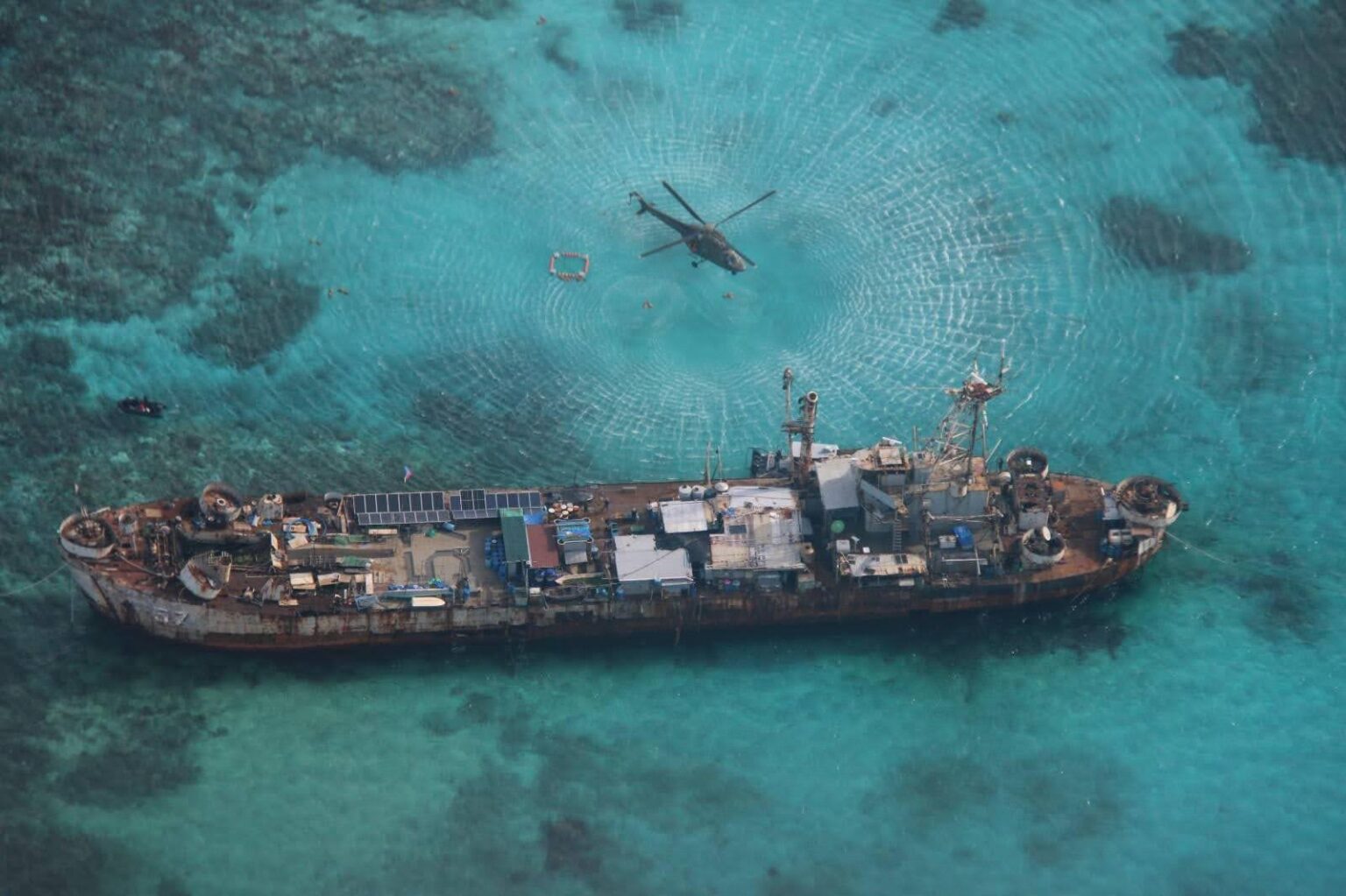 U.S. Supporting Philippine Operations in South China Sea with Forward ...