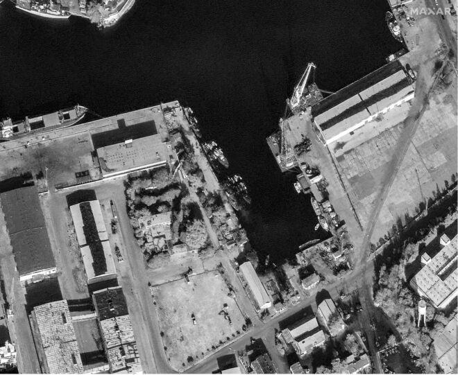 Satellite Photos Show Russian Navy Exodus From Syria, Syrian Missile ...