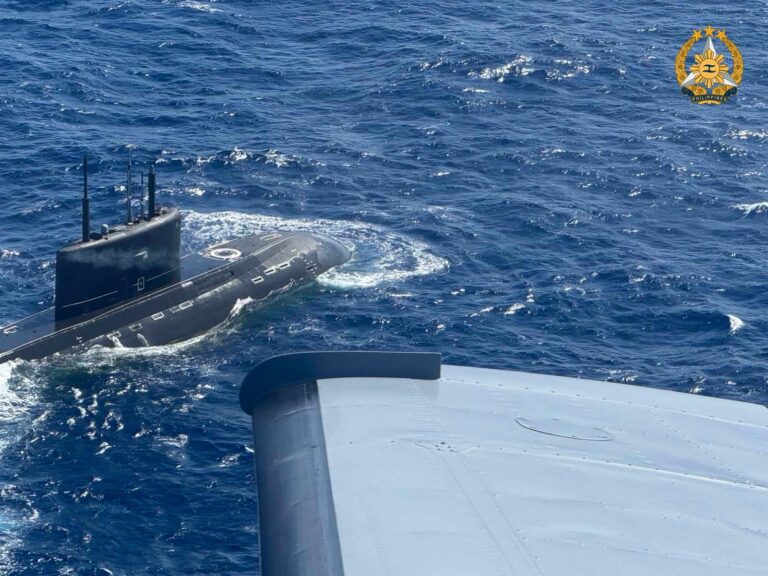 Advanced Russian Attack Submarine Operating in the East China Sea ...