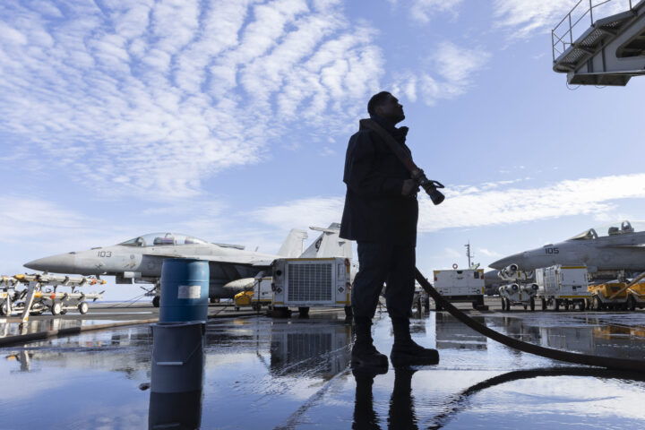 Carrier USS Abraham Lincoln Leaves South China Sea, Russian Surface ...