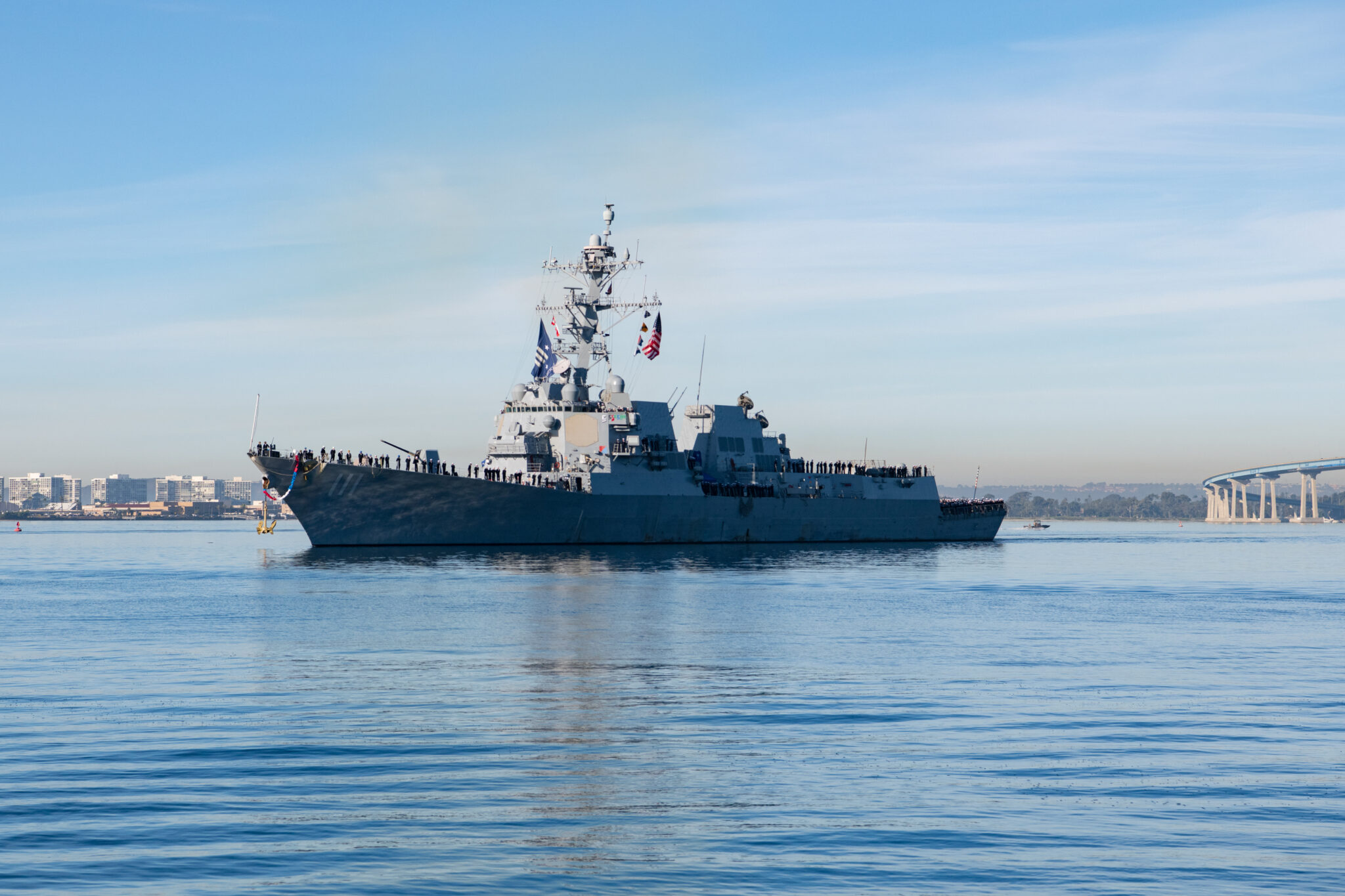 Destroyer USS Spruance Deploying to Support NORTHCOM Border Mission ...