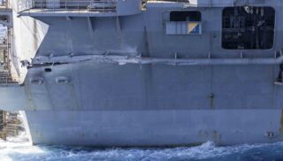 USS Harry S. Truman Pulls into Souda Bay for Repairs After Collision ...