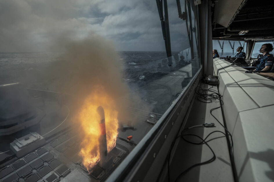 Royal Netherlands Navy Frigate Fires First Tomahawk off East Coast; U.K ...