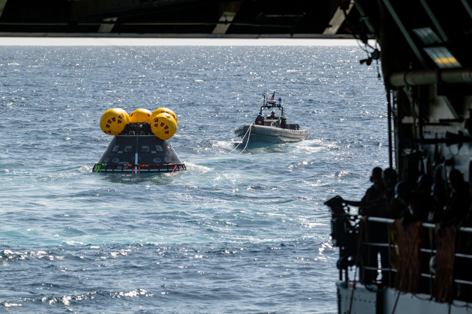 Navy Warship Getting Ready for Role in Artemis NASA Moon Mission - USNI ...