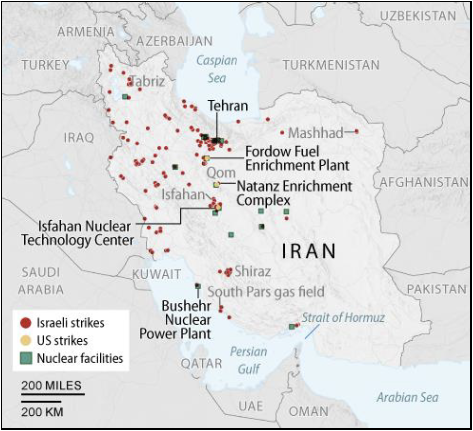 Report to Congress on Israel-Iran Conflict, U.S. Strikes - USNI News