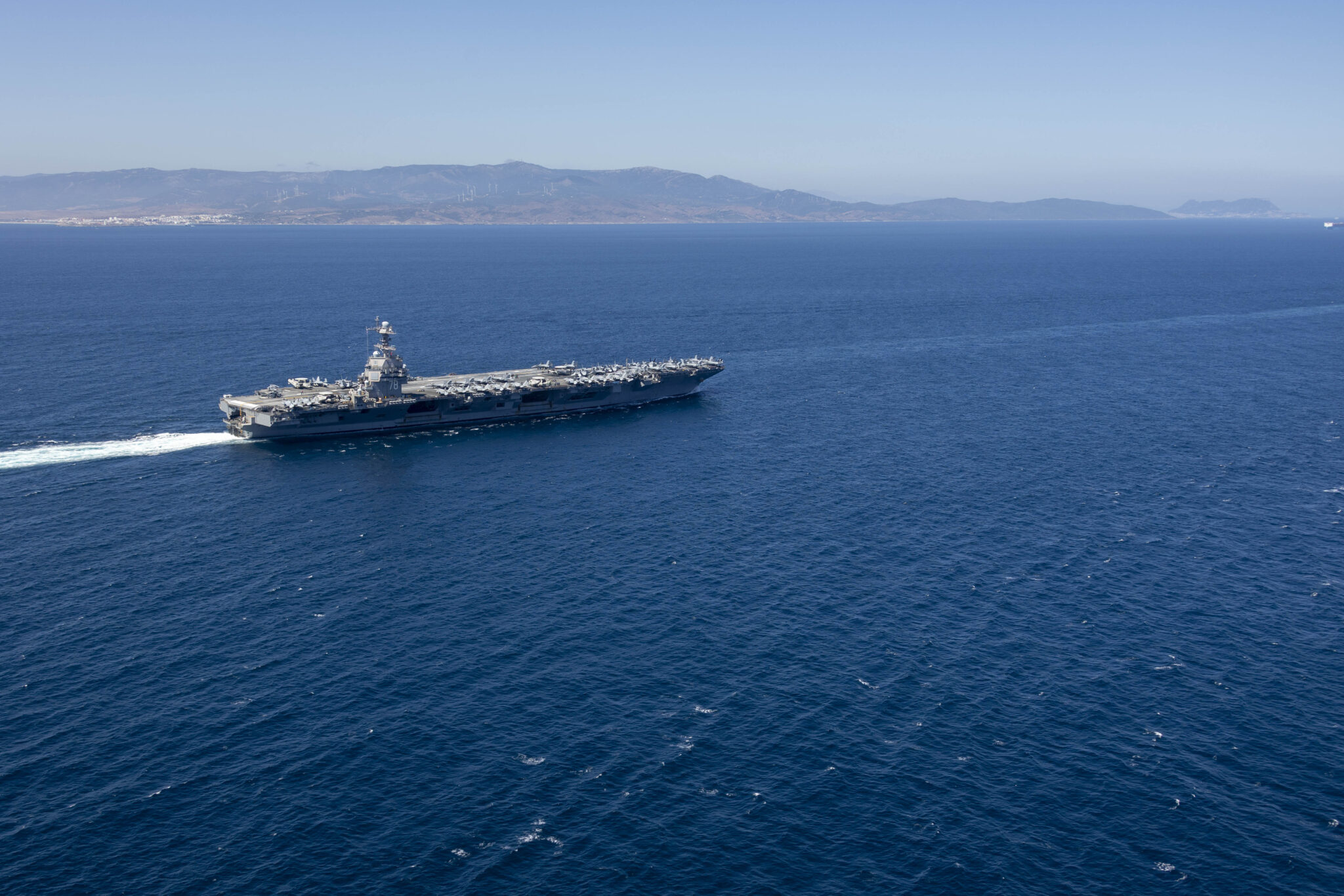 USS Gerald R. Ford Now Operating in the Mediterranean - USNI News