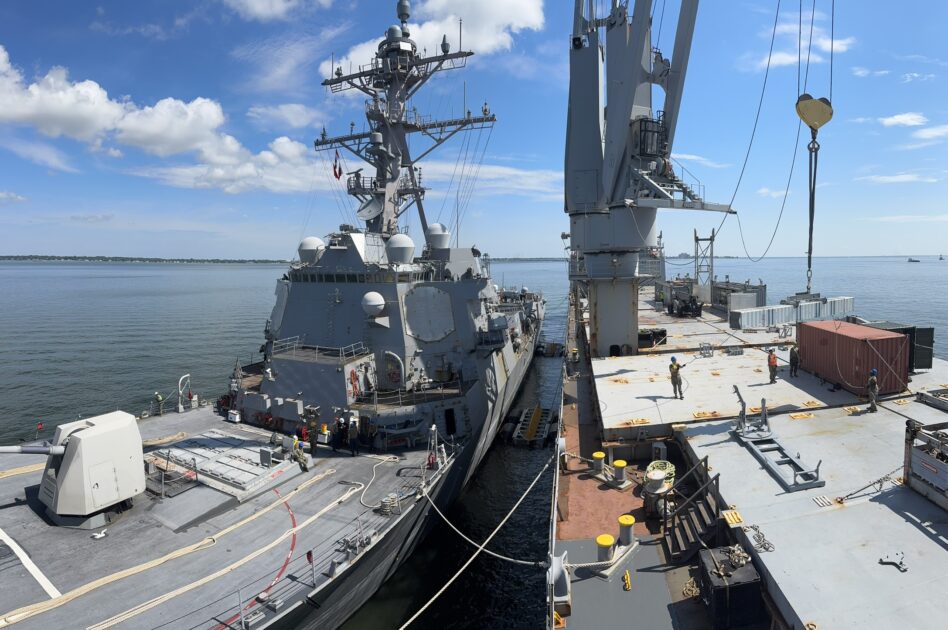 Navy Refines Rearming at Sea in East Coast Experiment - USNI News