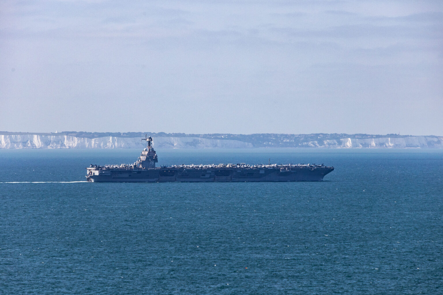 USS Gerald R. Ford Now in the Mediterranean Sea - USNI News