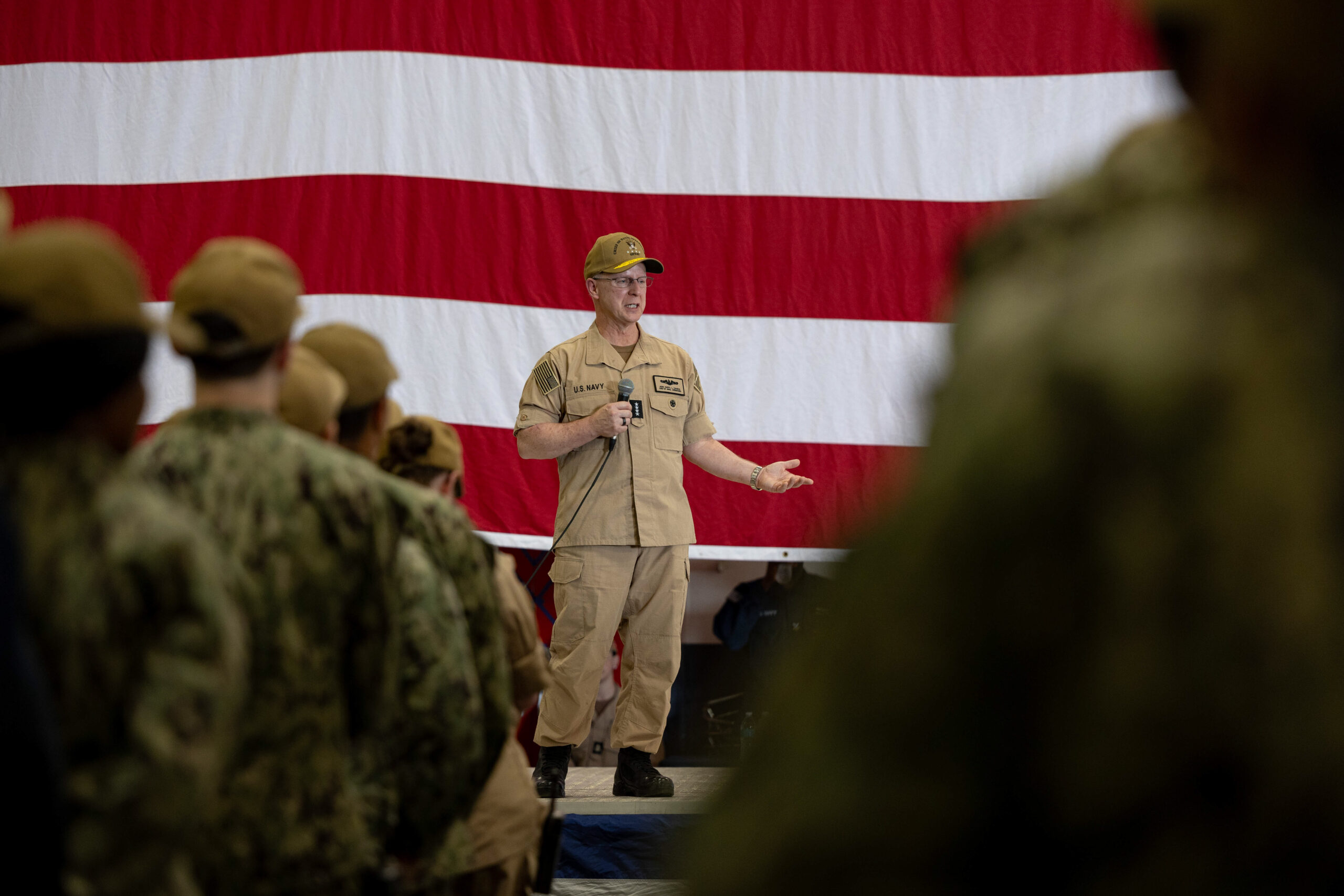 CNO Caudle's First 'C-Note' to the Fleet - USNI News