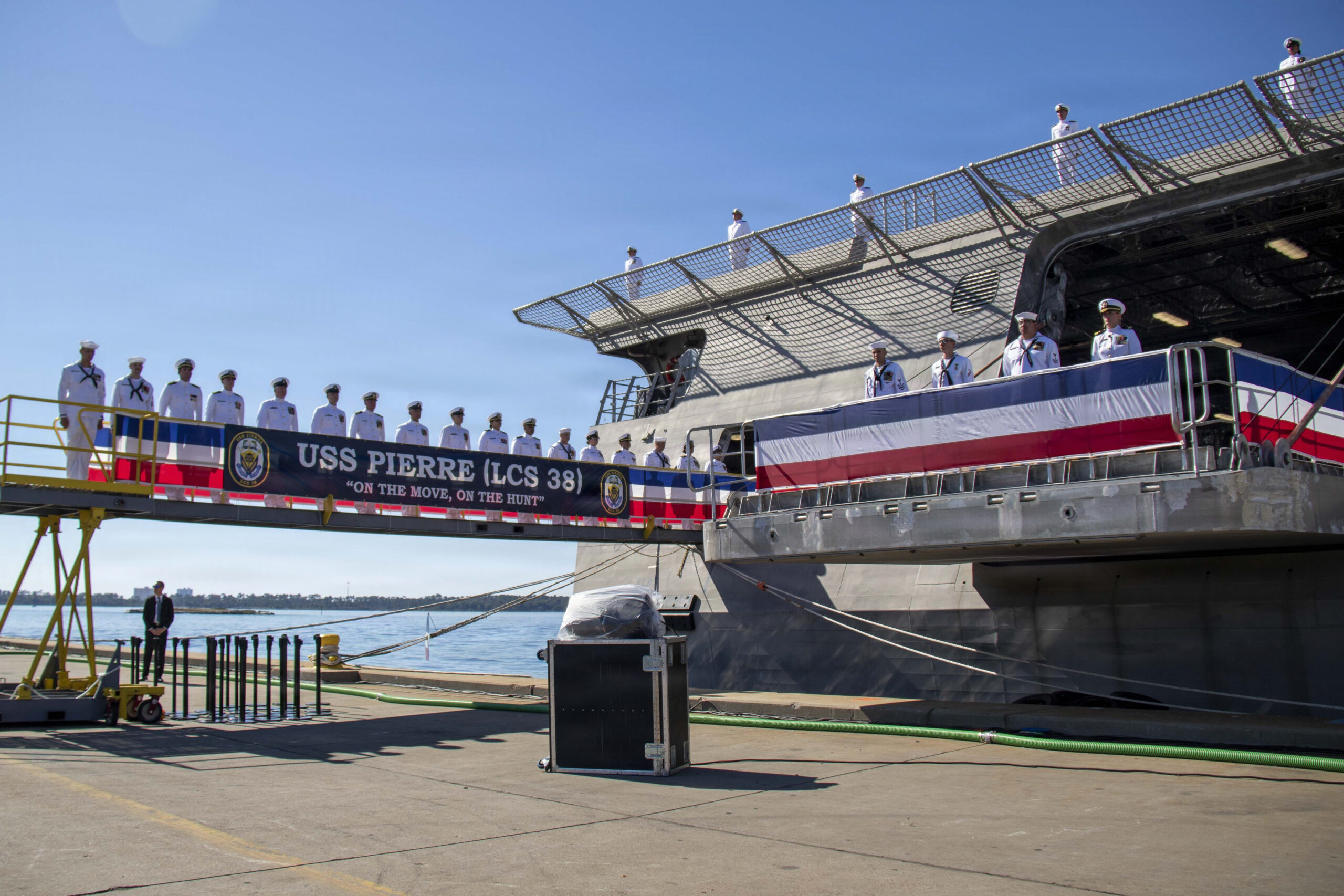 VIDEO: Littoral Combat Ship USS Pierre Commissions in Florida - USNI News